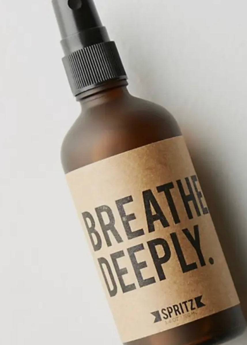 Breathe Deeply Essential Oil Spritz – Red Ribbon
