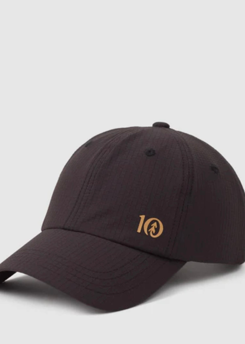 EcoStretch Nylon Peak Hat – Red Ribbon