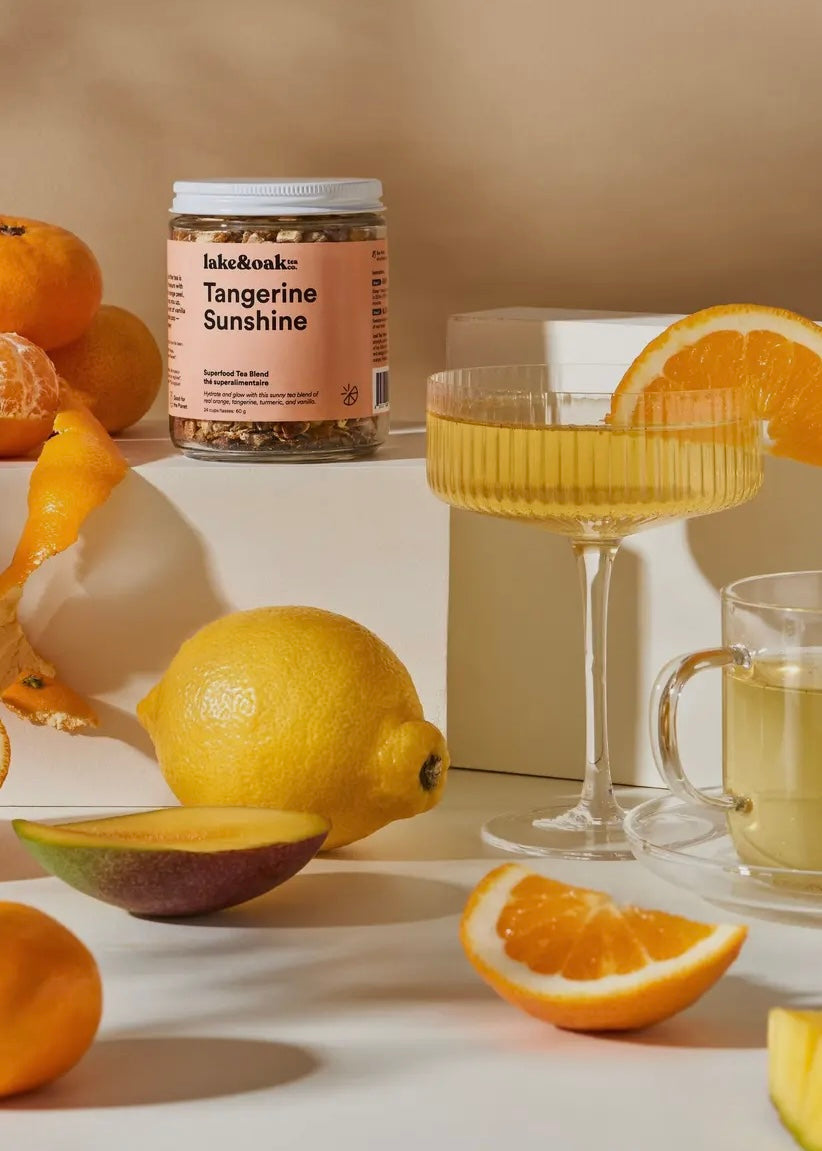Tangerine Sunshine Superfood Tea Blend – Red Ribbon