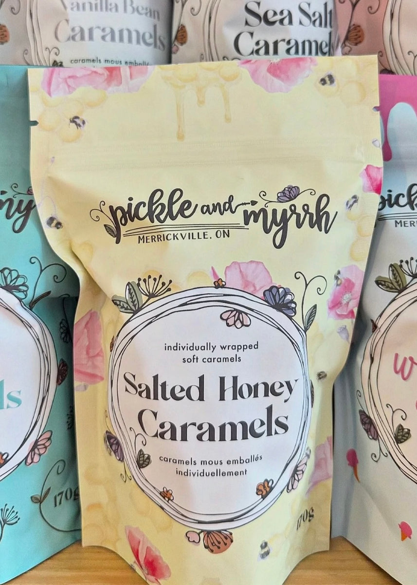 Pickle & Myrrh Caramels – Red Ribbon